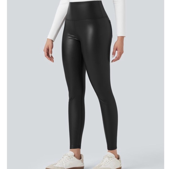 Bar III | Pants & Jumpsuits | Bar Iii Black Faux Leather Leggings ...